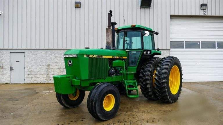 John Deere 4840 Tractor Maintenance Guide & Parts List