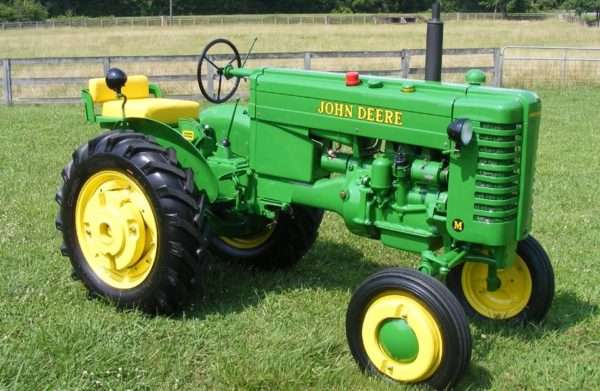 John Deere Model M Tractor Maintenance Guide & Parts List