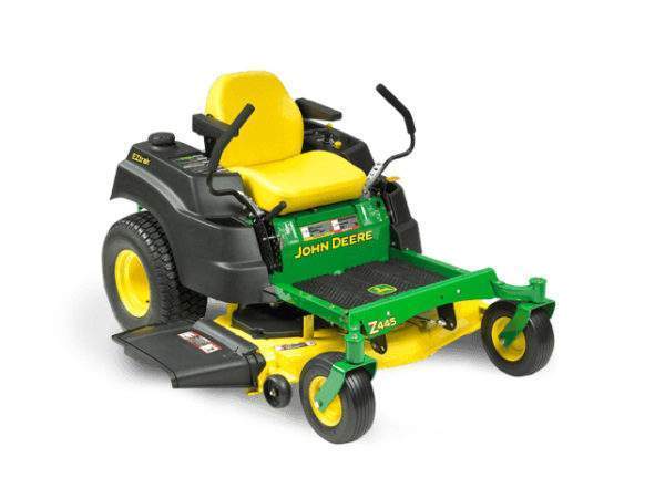 John Deere Z445 Zero Turn Mower Maintenance Guide & Parts List